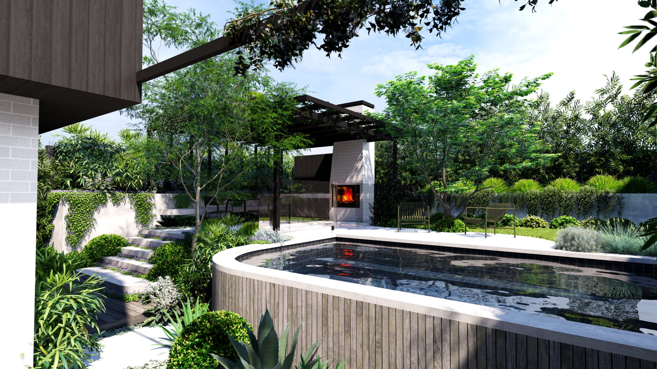 Landscape Design Perth: De Vries Designs Backyard Makeovers